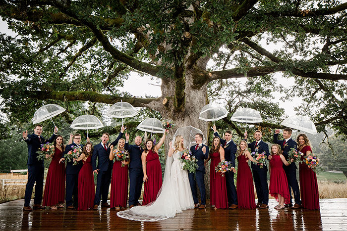 Farm Chic Wedding Day with Fall Colors - Hey Wedding Lady
