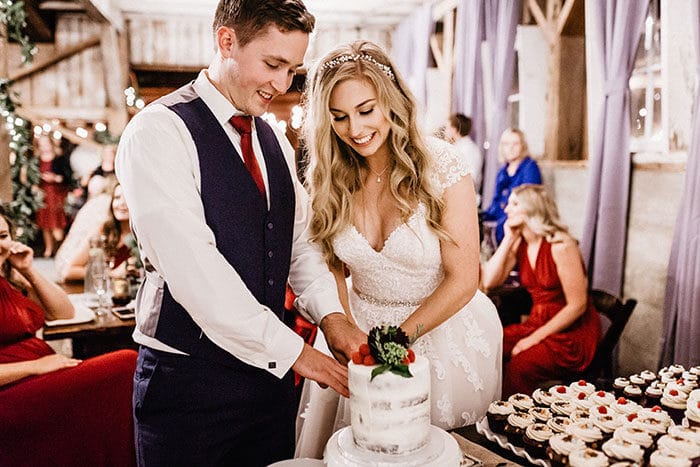 Farm Chic Wedding Day with Fall Colors - Hey Wedding Lady