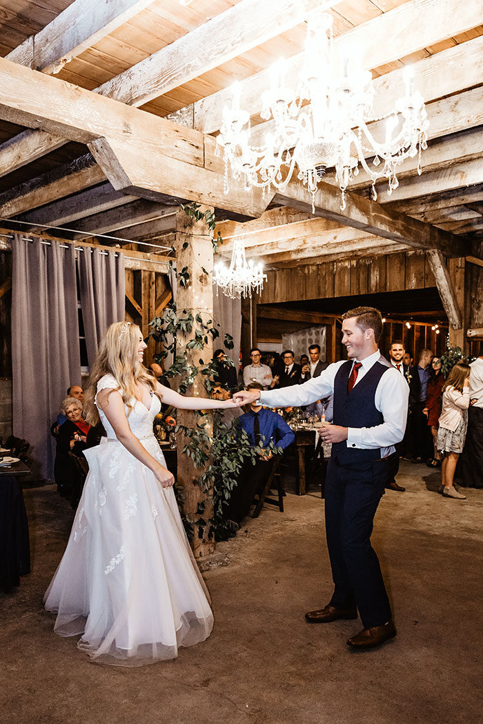 Farm Chic Wedding Day with Fall Colors - Hey Wedding Lady