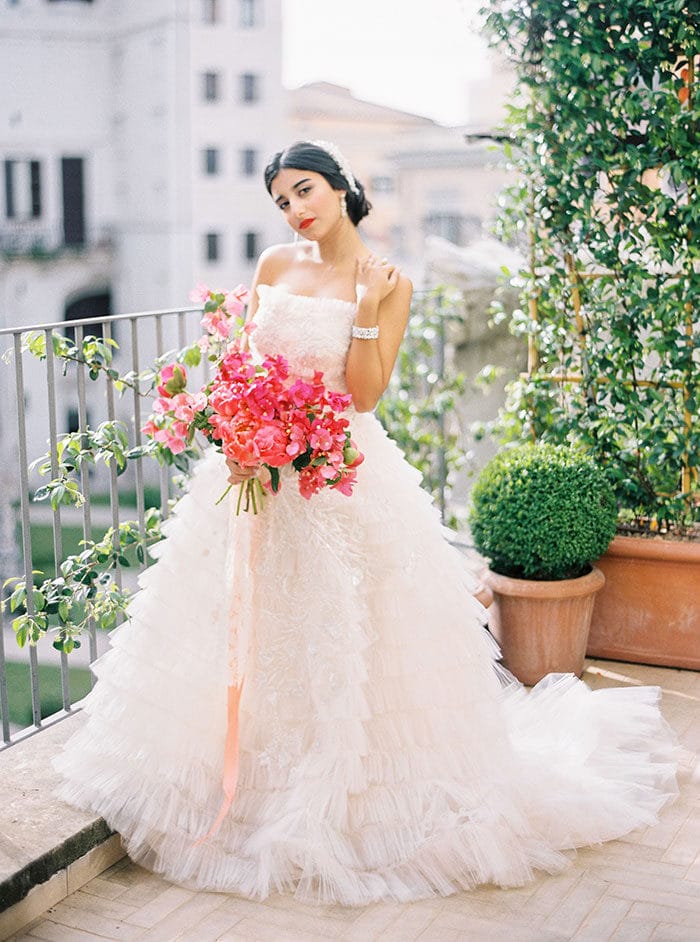Italian Wedding Style in Pink and Gold for the Bella Bride - Hey ...