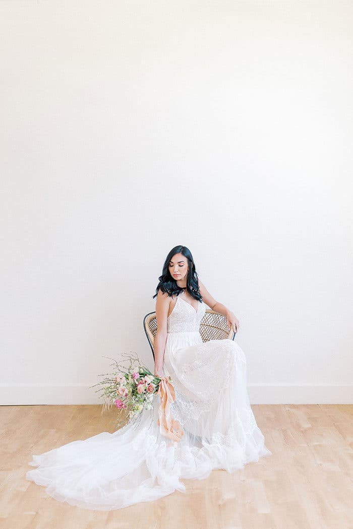 Mid-Century SoCal Style Meets Modern Minimalism - Hey Wedding Lady