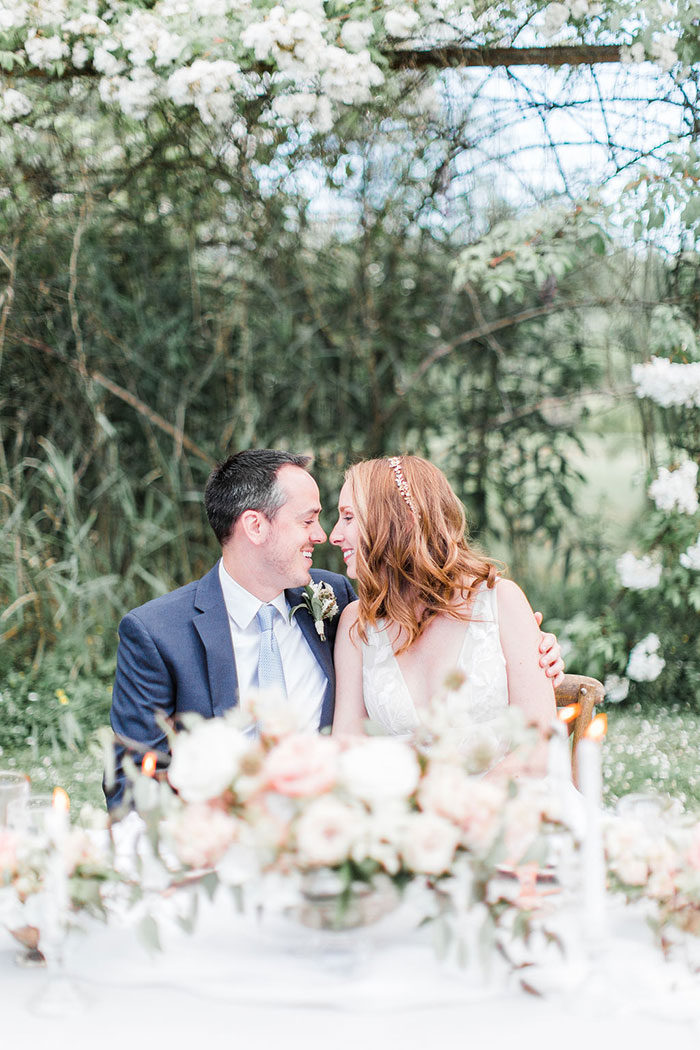 Dreamy Lakeside Wedding in Rose Gold and Blush - Hey Wedding Lady