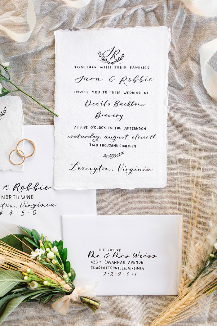 Rustic Farmhouse Wedding Inspired by a Field of Wheat - Hey Wedding Lady