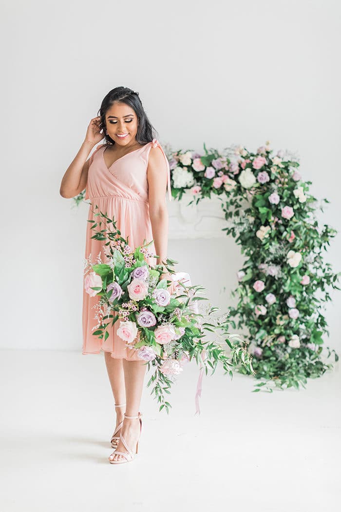 Romantic Proposal Ideas with Rose Gold and Geometric Decor - Hey ...