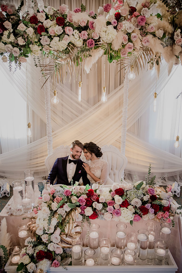 Colorful Romance Meets Modern Chic for Stylish Wedding Inspiration ...