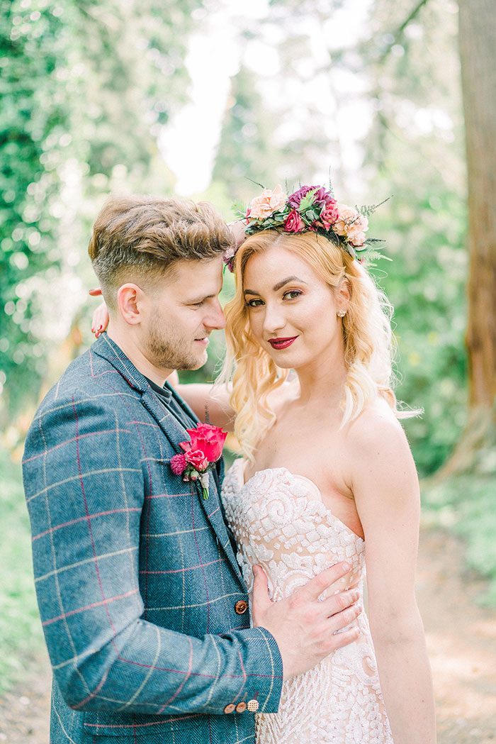 Countryside Fall Wedding with Bohemian Glam Style - Hey Wedding Lady