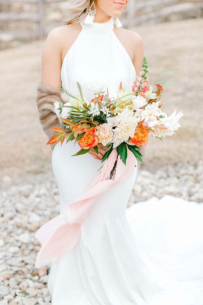 A Sunset Ceremony with Rustic Chic Decor - Hey Wedding Lady