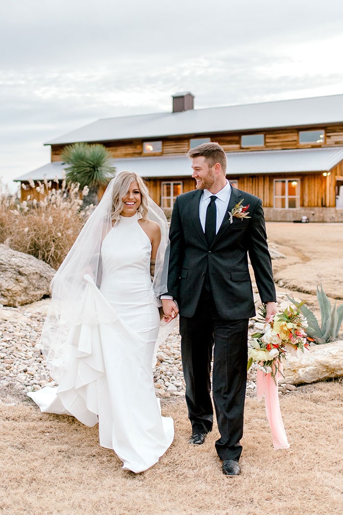 A Sunset Ceremony with Rustic Chic Decor - Hey Wedding Lady