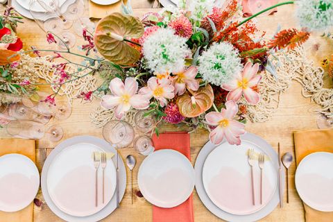 West Hollywood Rooftop Party with the Perfect Color Pop | Hey Wedding Lady