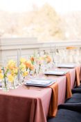 Sunshine and Citrus Modern Ballroom Wedding with a Summer Color Scheme ...