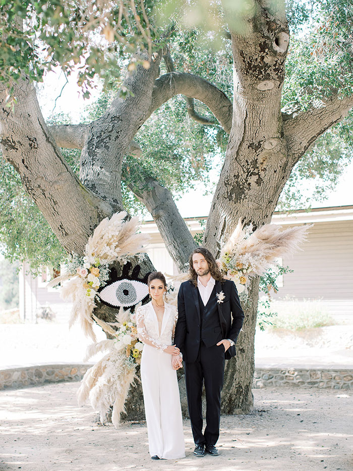 Inspiration for a Rocker Chic Bride with the Perfect Edge of Pretty ...
