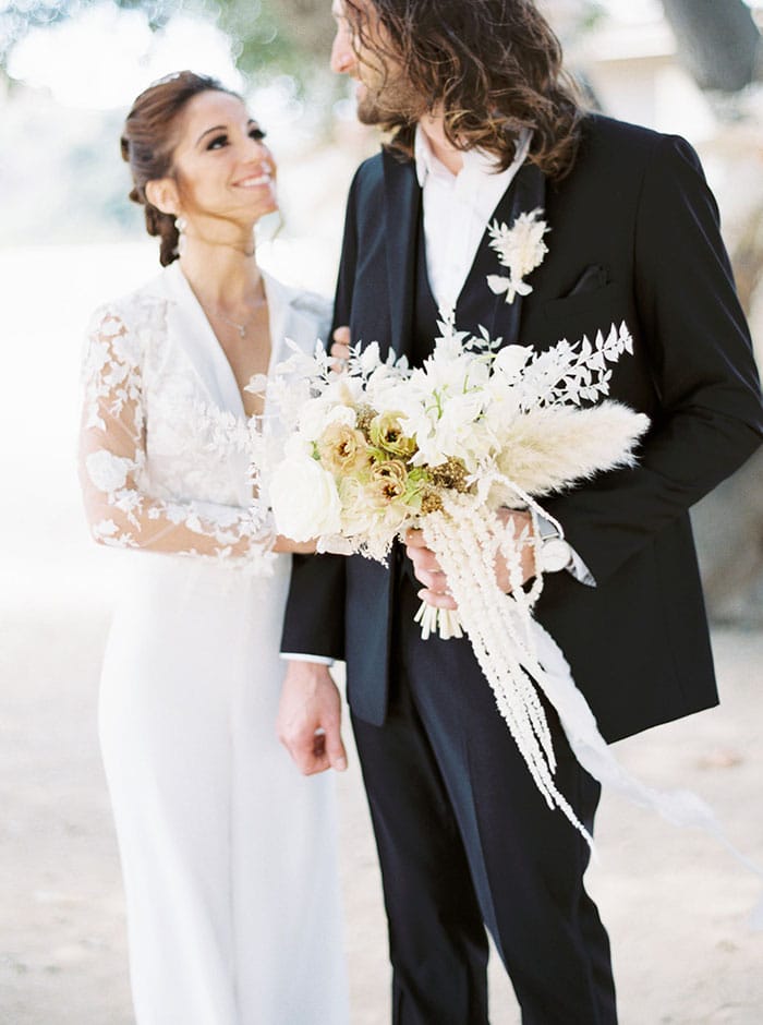Inspiration for a Rocker Chic Bride with the Perfect Edge of Pretty ...