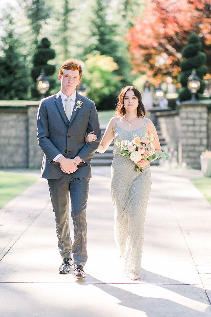 A Disney Princess Meets Star Wars Wedding Day in Mint and Blush - Hey ...