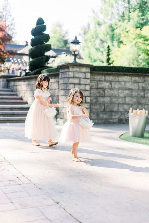 A Disney Princess Meets Star Wars Wedding Day in Mint and Blush - Hey ...