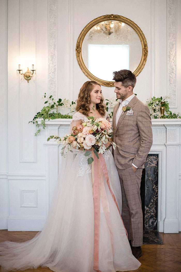 A Luxe Manor Wedding for a Jane Austen Heroine - Hey Wedding Lady