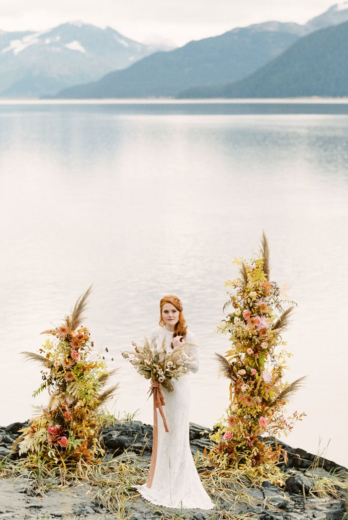 Wild Love Alaskan Wedding Celebrating Fall Foliage - Hey Wedding Lady