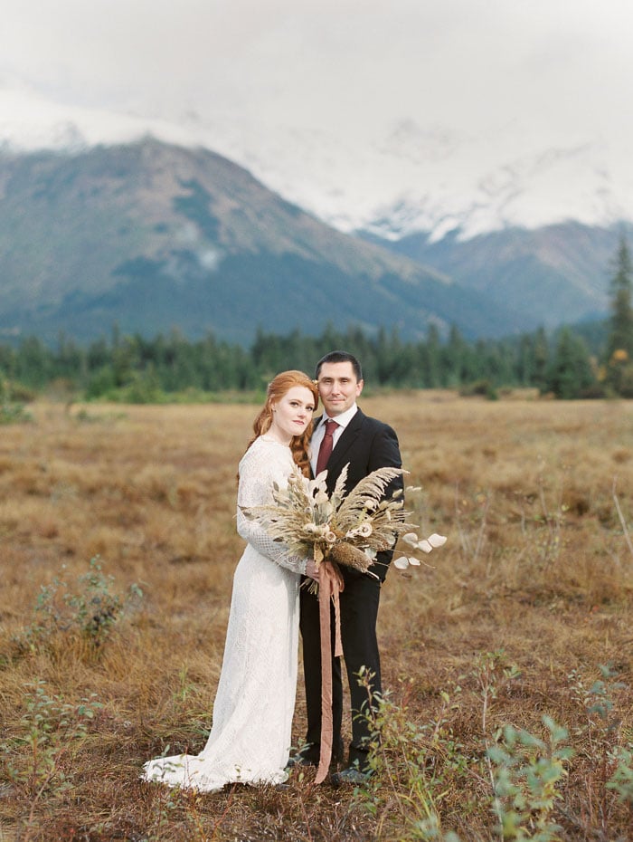 Wild Love Alaskan Wedding Celebrating Fall Foliage - Hey Wedding Lady