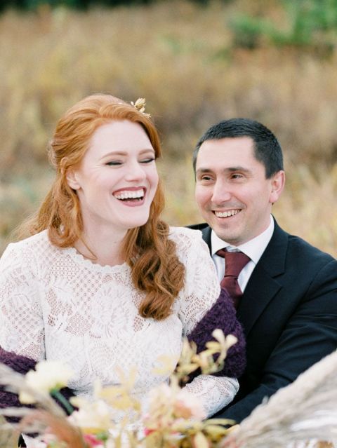 Wild Love Alaskan Wedding Celebrating Fall Foliage