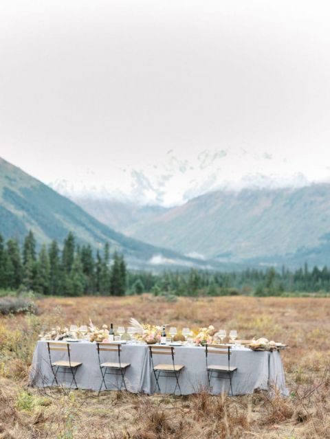 Wild Love Alaskan Wedding Celebrating Fall Foliage - Hey Wedding Lady
