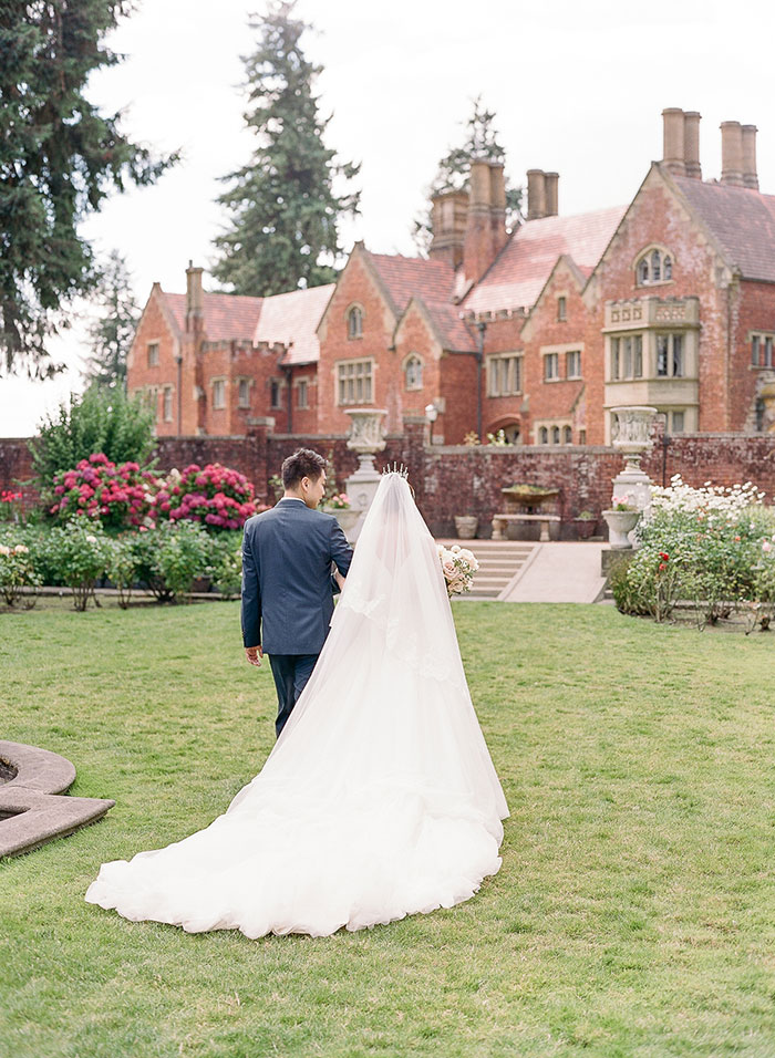 Princess Dress Dreams for a Castle Garden Wedding - Hey Wedding Lady