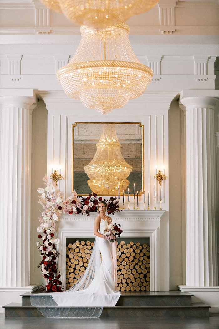 Small Wedding Ceremony with Bold Modern Flowers | Hey Wedding Lady