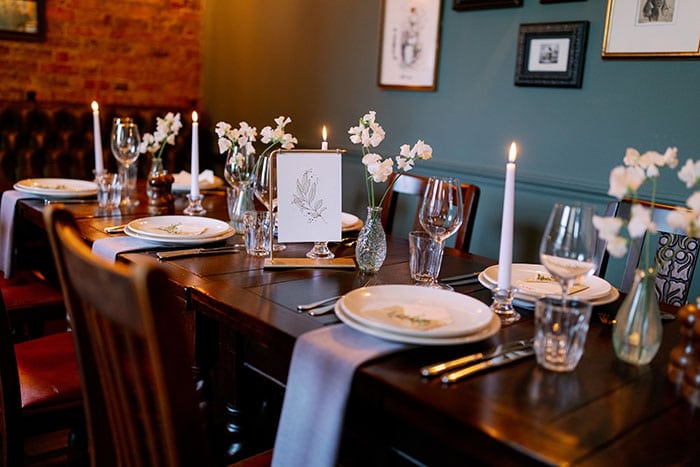 Cozy London Pub Wedding Design Ideas - Hey Wedding Lady