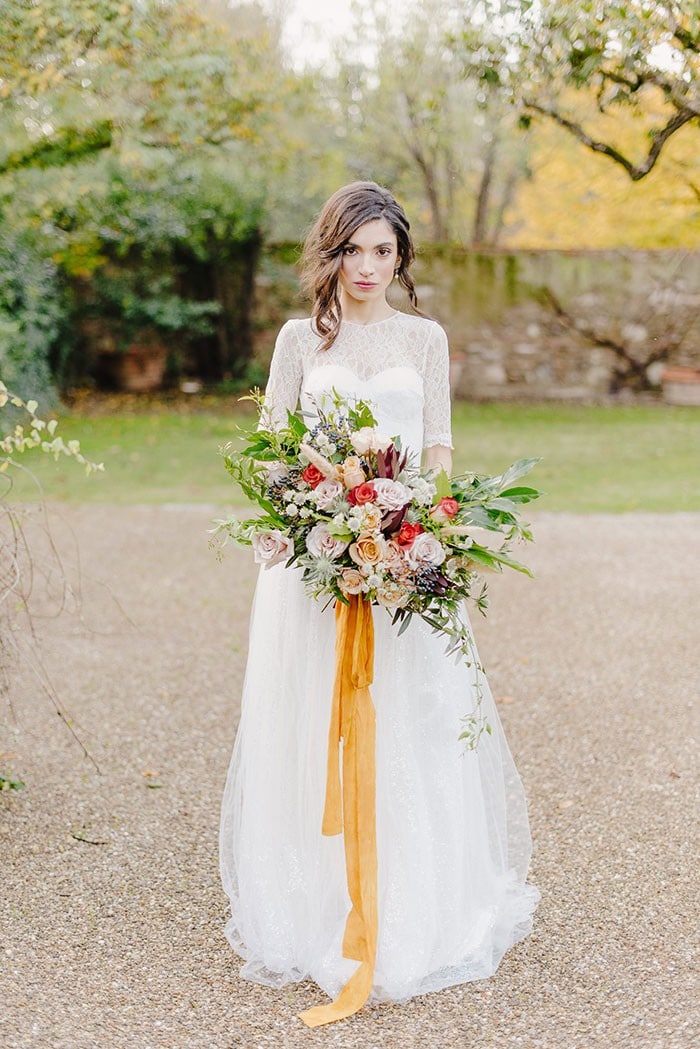 Fall Garden Wedding in a Hidden Italian Villa - Hey Wedding Lady