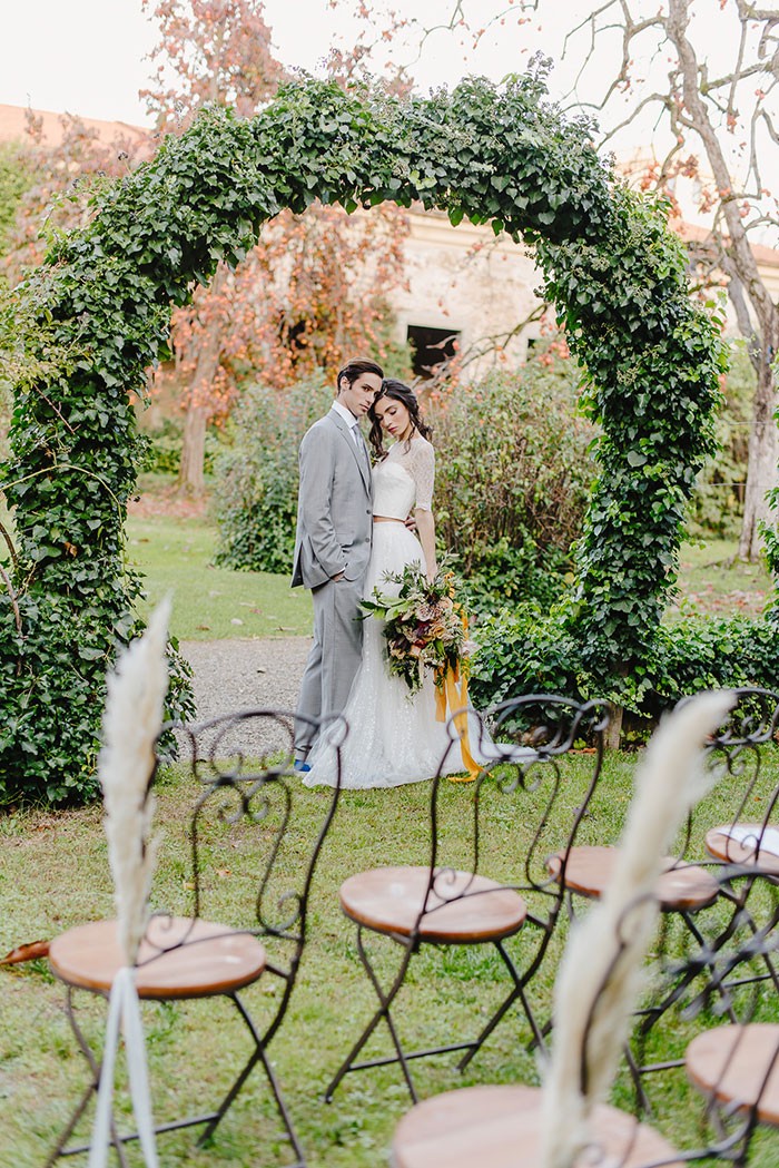 Fall Garden Wedding in a Hidden Italian Villa - Hey Wedding Lady