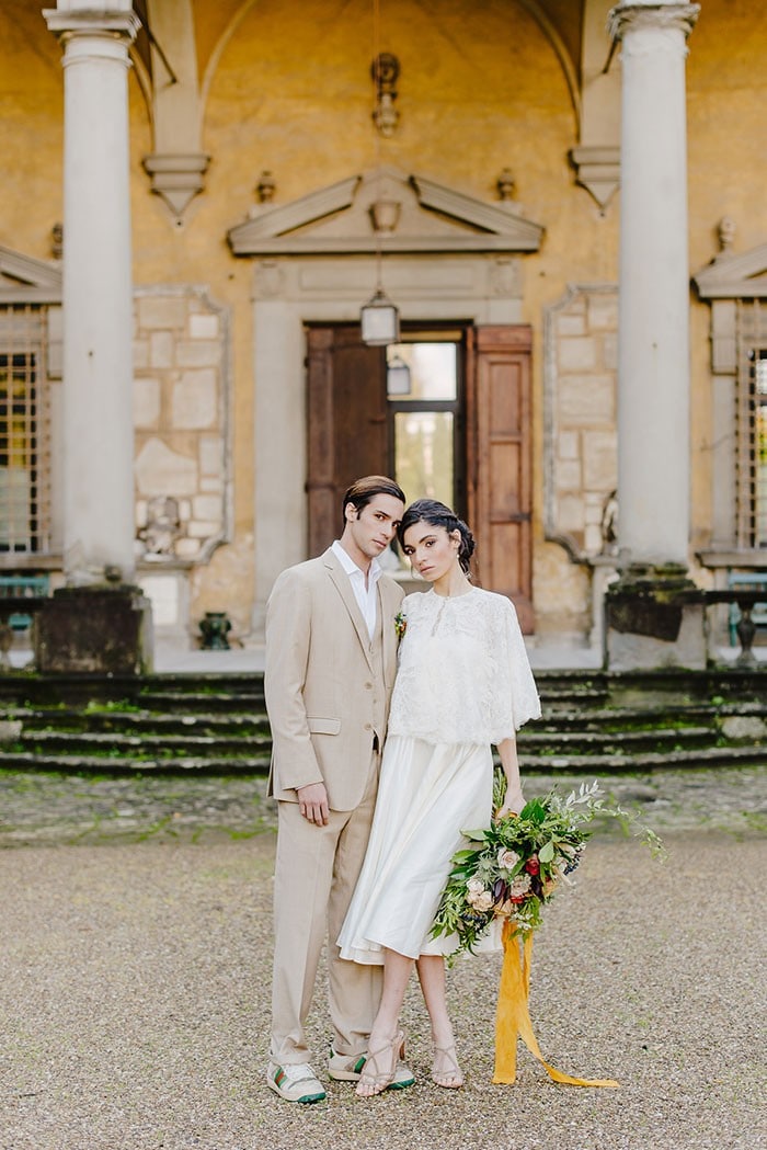 Fall Garden Wedding in a Hidden Italian Villa | Hey Wedding Lady