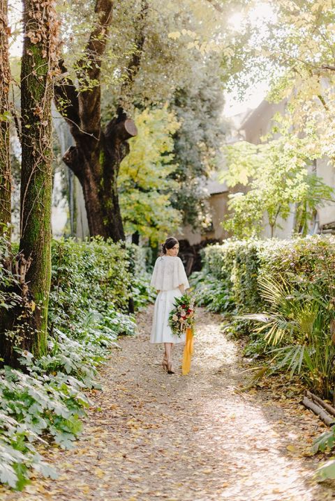 Fall Garden Wedding in a Hidden Italian Villa | Hey Wedding Lady