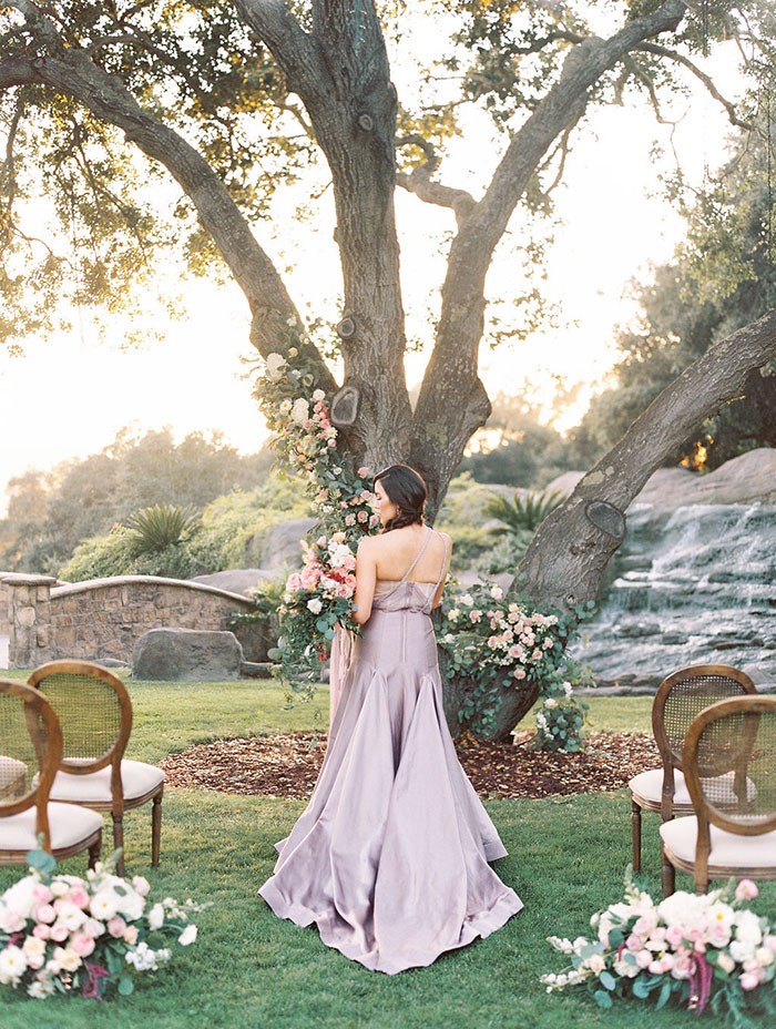 A Floral Wedding Tree and Unique Color Ideas - Hey Wedding Lady