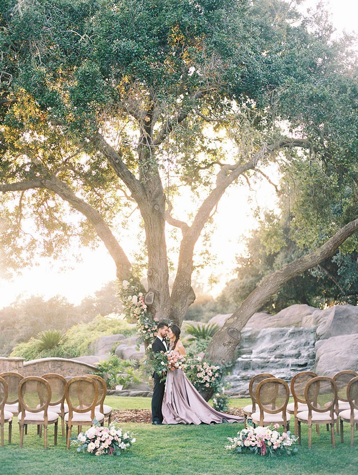 A Floral Wedding Tree and Unique Color Ideas - Hey Wedding Lady