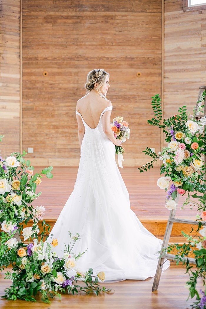 Summer Orchard Fruit and Flowers for a Rustic Cathedral Wedding - Hey ...