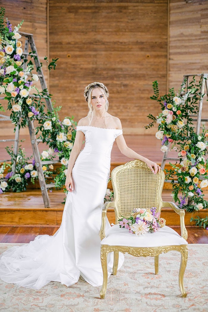 Summer Orchard Fruit and Flowers for a Rustic Cathedral Wedding - Hey ...
