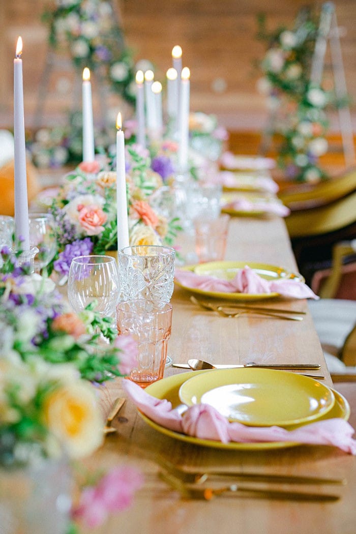 Summer Orchard Fruit and Flowers for a Rustic Cathedral Wedding - Hey ...