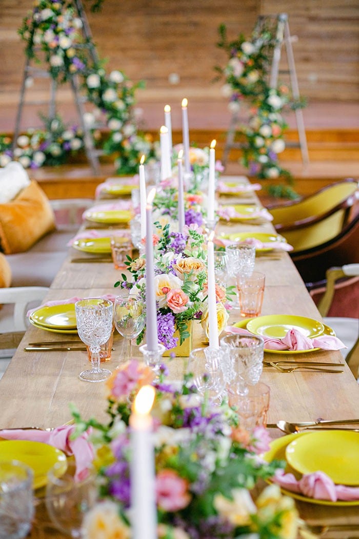 Summer Orchard Fruit and Flowers for a Rustic Cathedral Wedding - Hey ...