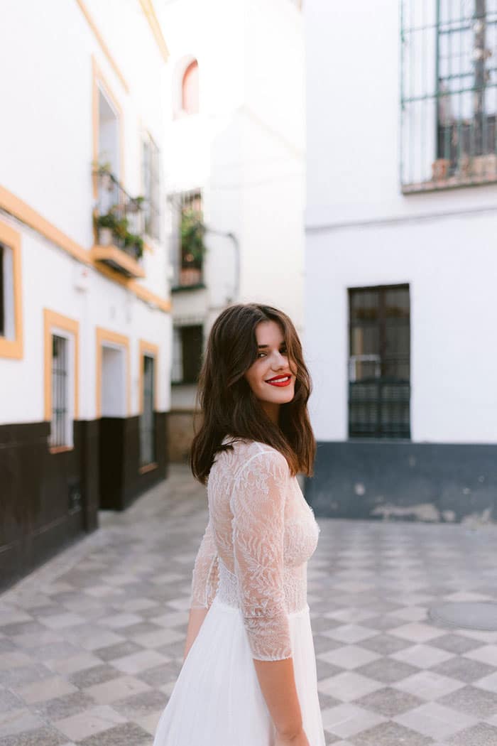 Spanish Sunshine meets 70's SoCal Style - Hey Wedding Lady