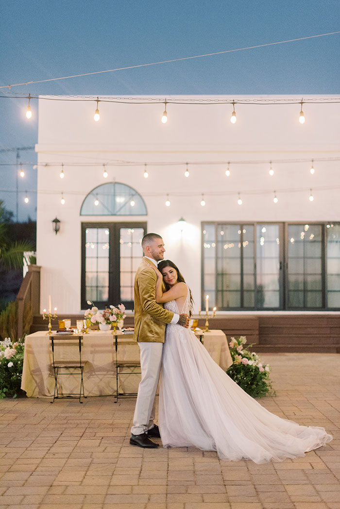 Gold Velvet for a Golden Hour Elopement in San Diego | Hey Wedding Lady