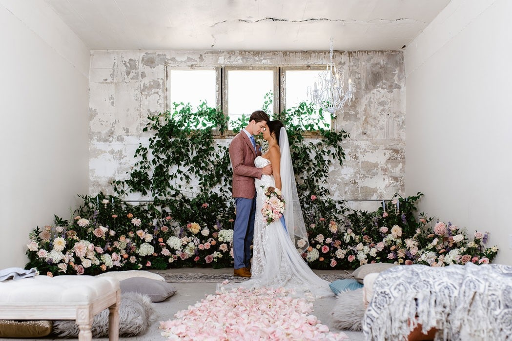 Monet's Garden Inspired Wedding in Lovely Lavender and Blush - Hey ...