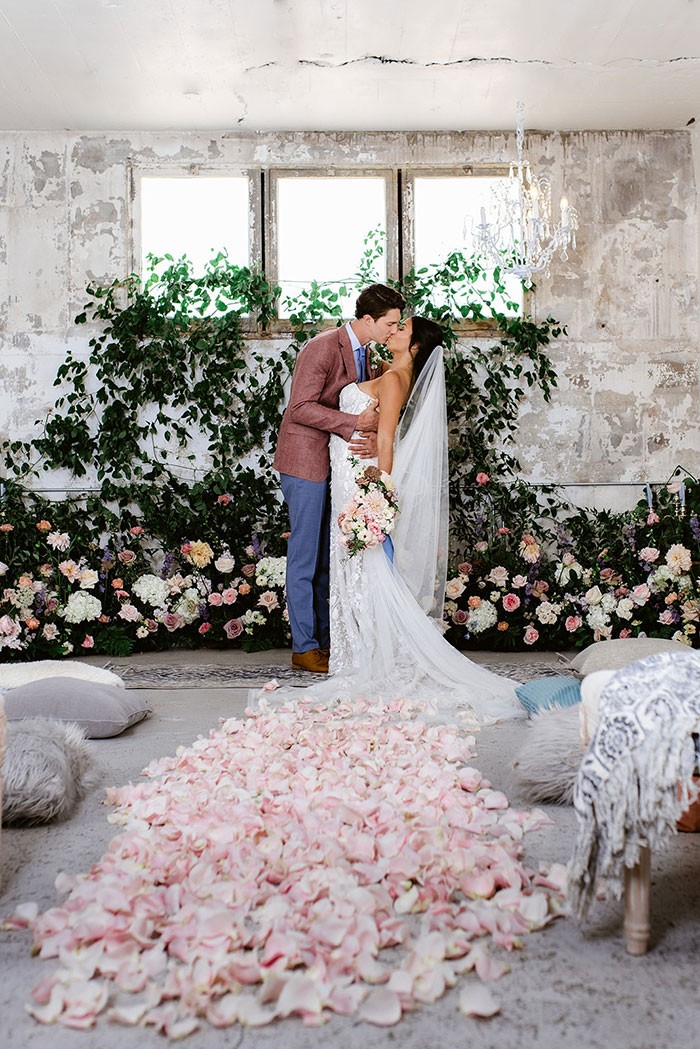 Monet's Garden Inspired Wedding in Lovely Lavender and Blush - Hey ...