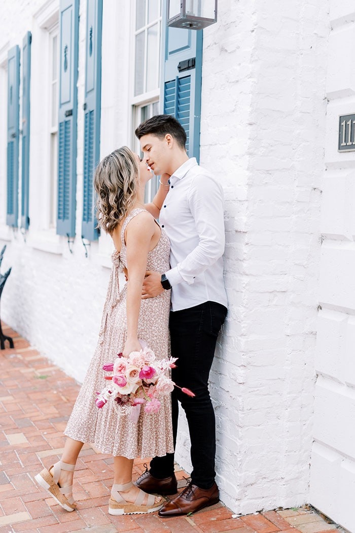 Valentine's Day Proposal with Neon Hearts and Dessert Charcuterie - Hey ...