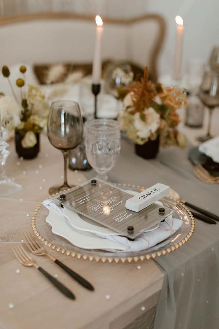 How to add Creative Patterned Details to a Chic Wedding Day - Hey ...