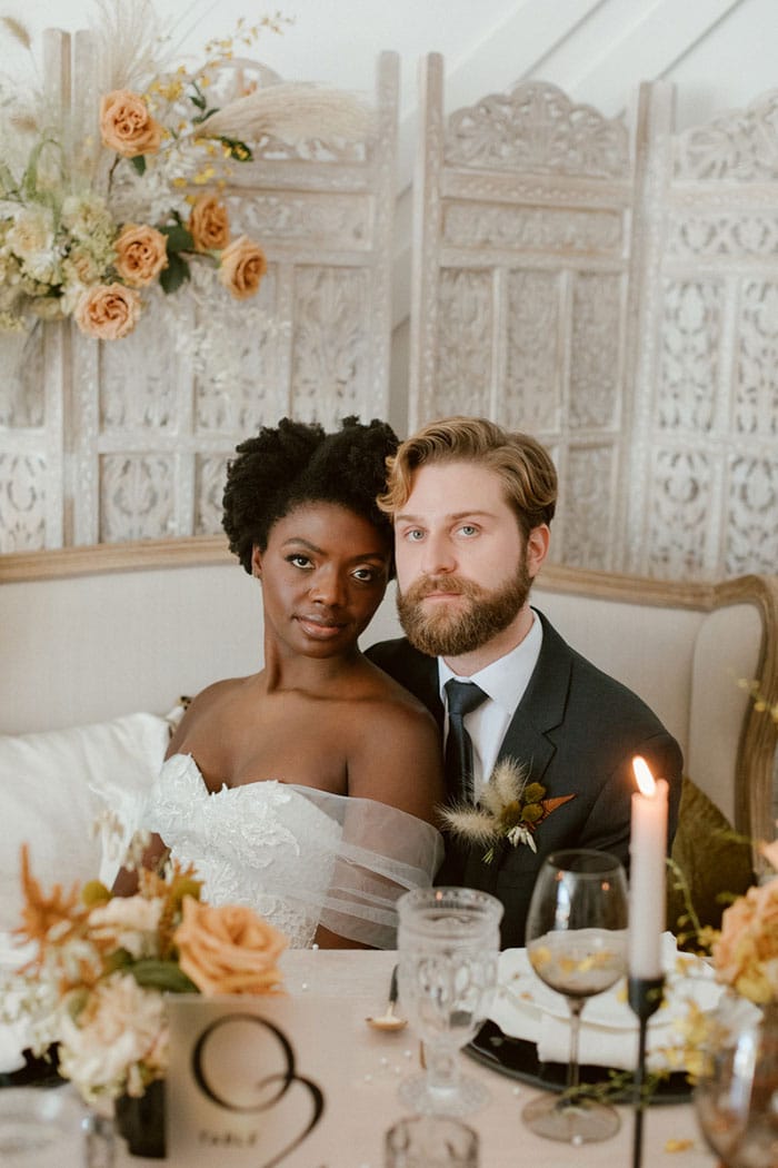 How to add Creative Patterned Details to a Chic Wedding Day - Hey ...