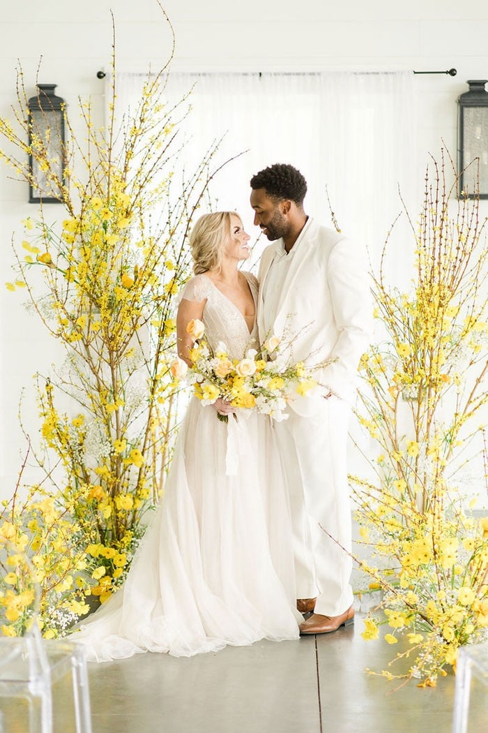 Illuminating Yellow Pantone Wedding Ideas - Hey Wedding Lady