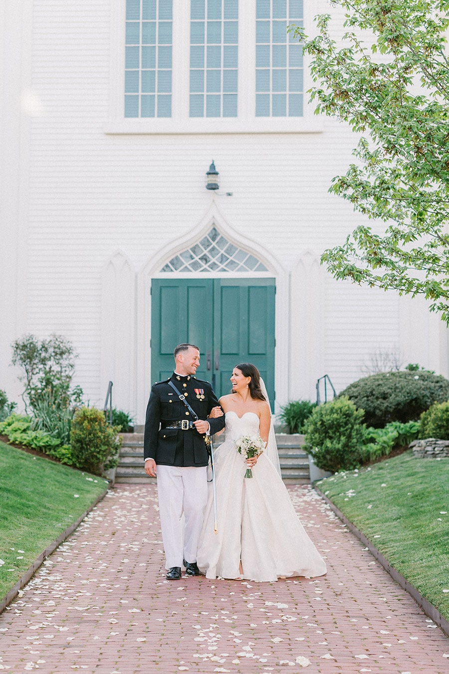 Nantucket Spring Wedding blending Classic Coastal and Military Style ...